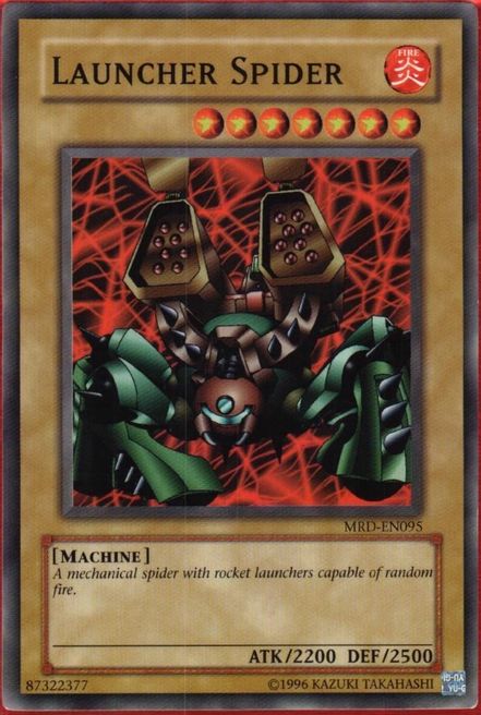 Launcher Spider - Metal Raiders (Worldwide English) - YuGiOh