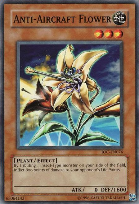 Anti-Aircraft Flower - Invasion of Chaos (Worldwide English) - YuGiOh