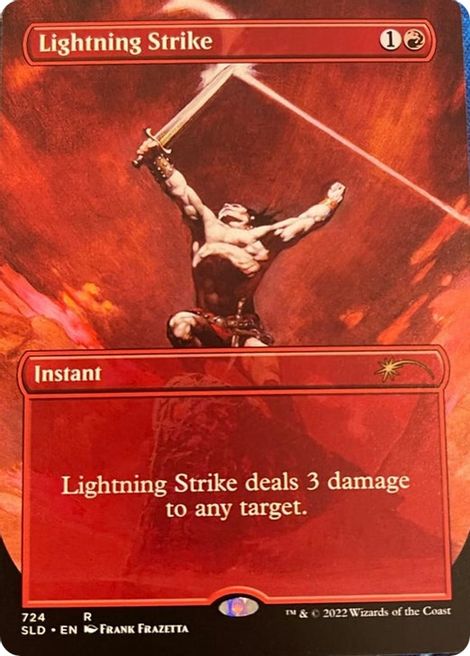 Lightning Strike - Secret Lair Drop Series - Magic: The Gathering