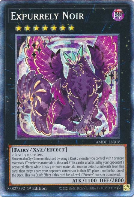 Expurrely Noir (CR) - Amazing Defenders - YuGiOh