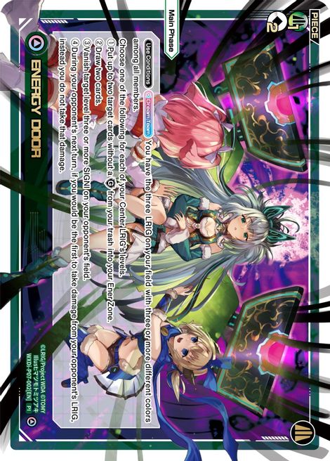 ENERGY DOOR - Welcome Back Diva -Lostorage- - WIXOSS