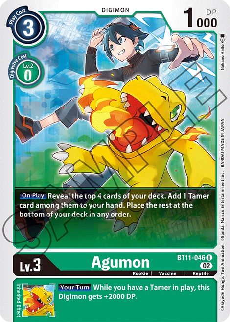 Agumon - Dimensional Phase - Digimon Card Game