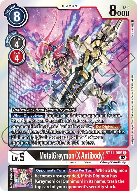 MetalGreymon (X Antibody) - Dimensional Phase - Digimon Card Game