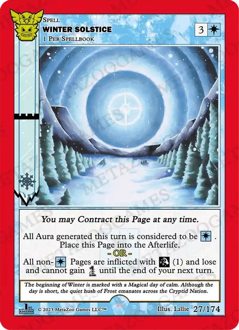 Winter Solstice - Native: First Edition - MetaZoo