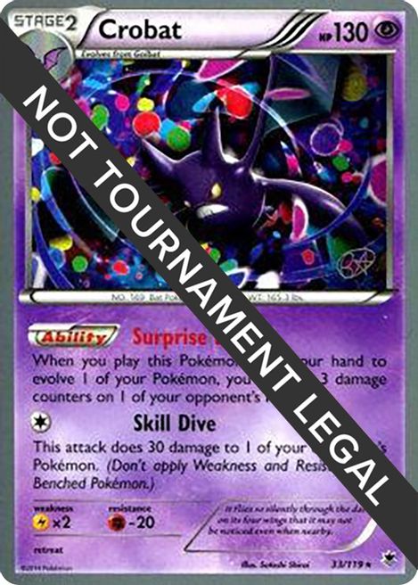 Crobat - 2015 (Rowan Stavenow) - World Championship Decks - Pokemon