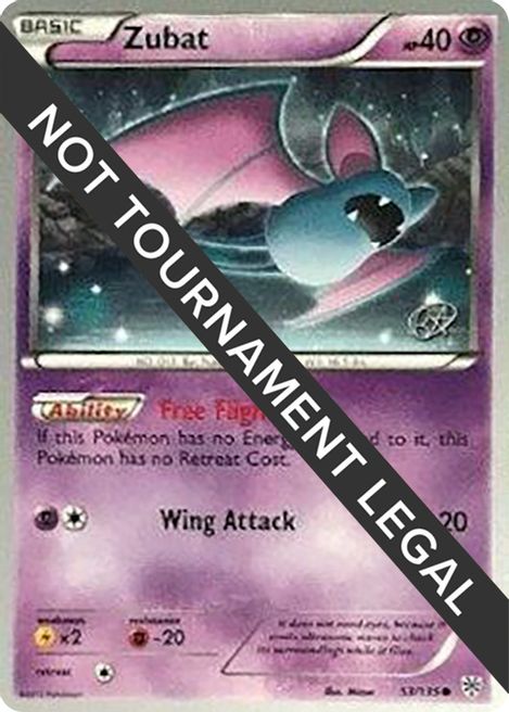 Zubat - 2015 (Rowan Stavenow) - World Championship Decks - Pokemon
