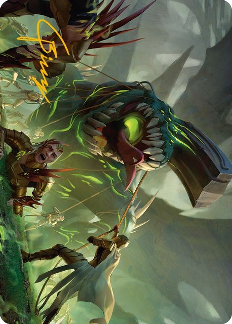 Noxious Assault Art Card (Gold-Stamped Signature) - Art Series ...