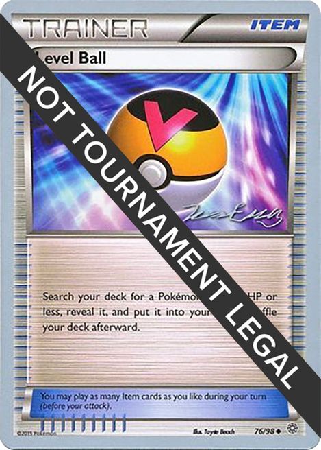 Level Ball - 2016 (Jesper Eriksen) - World Championship Decks - Pokemon