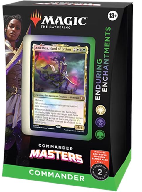 Commander Masters Commander Deck - Enduring Enchantments - Commander ...