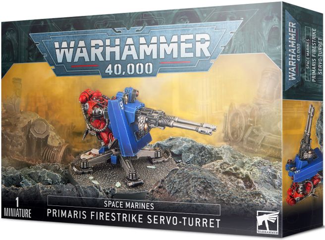 Warhammer 40K - Space Marines: Primaris Firestrike Servo-Turret ...