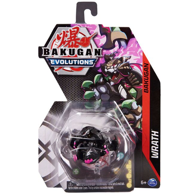 Core Bakugan Single Pack - Darkus Wrath - Evolutions - Bakugan TCG