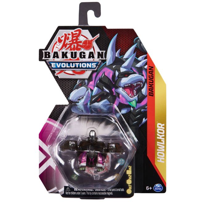 Core Bakugan Single Pack - Elemental Darkus Howlkor - Evolutions ...