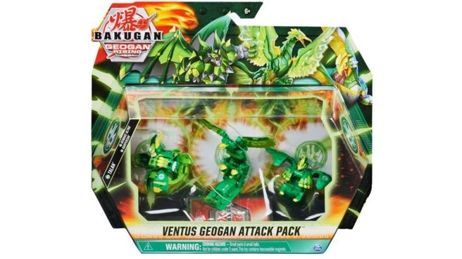 Bakugan Ventus Geogan Attack Pack - Geogan Rising - Bakugan TCG