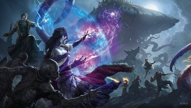 Aleksi Briclot Planeswalker Playmat For Magic The Gathering