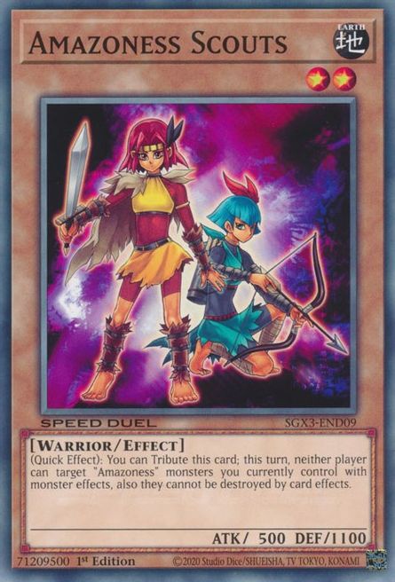 Amazoness Scouts - Speed Duel GX: Duelists of Shadows - YuGiOh