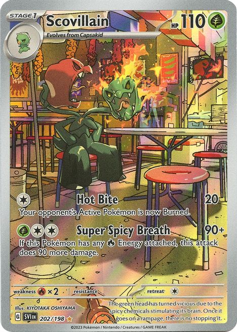 Scovillain - 202/198 - SV01: Scarlet & Violet Base Set - Pokemon