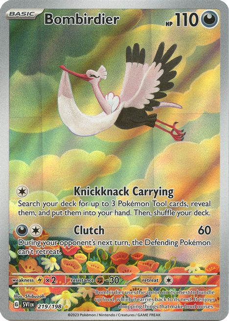 Bombirdier - 219/198 - SV01: Scarlet & Violet Base Set - Pokemon
