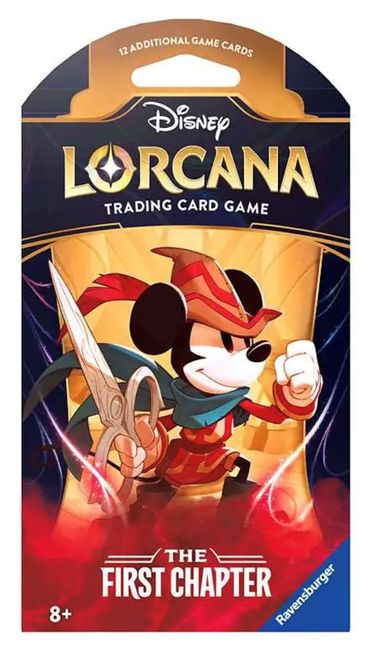 Disney Lorcana: The First Chapter Sleeved Booster Pack - The First Chapter - Disney Lorcana