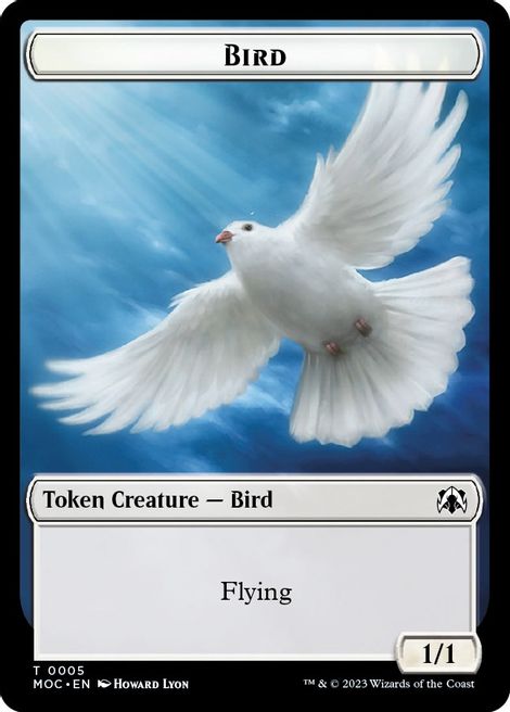Bird // Kobolds of Kher Keep Double-sided Token - Commander: March of ...