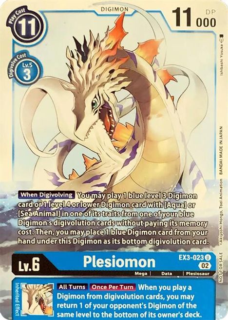 Plesiomon - Revision Pack Cards - Digimon Card Game