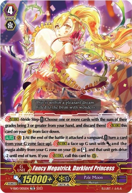 Fancy Megatrick, Darklord Princess - V-SS10 Premium Battle Deckset 2023 - Cardfight Vanguard