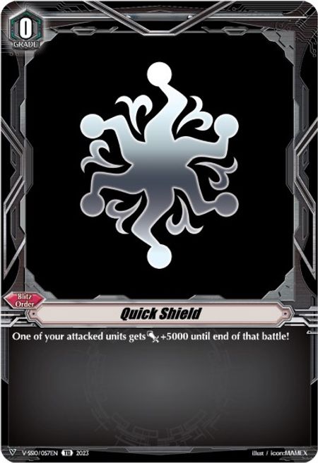 Quick Shield (Pale Moon) - V-SS10 Premium Battle Deckset 2023 ...
