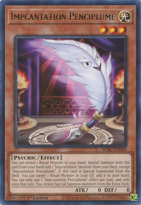 Impcantation Penciplume - Wild Survivors - YuGiOh