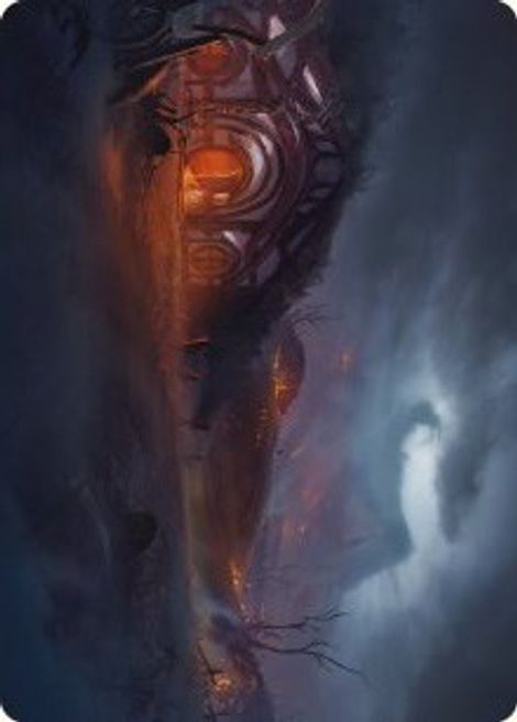 Field of Ruin Art Card - Art Series: Universes Beyond: The Lord of the ...