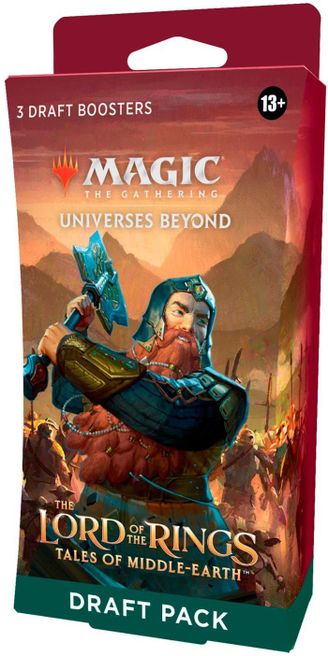 Universes Beyond: The Lord of the Rings: Tales of Middle-earth - Draft Booster Pack (3-Pack ...