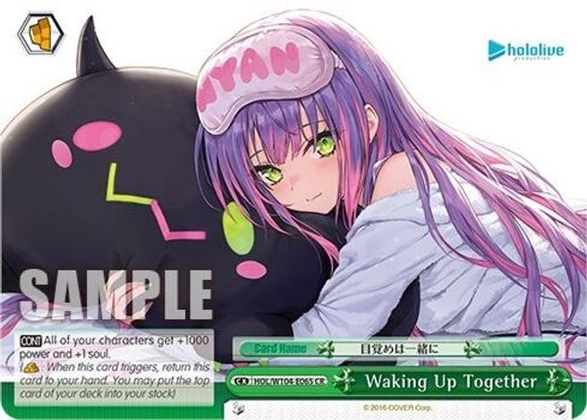 Waking Up Together - hololive production Vol.2 - Weiss Schwarz