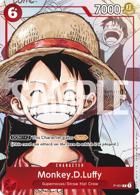 Monkey.D.Luffy (Alternate Art) - One Piece Promotion Cards - One Piece ...