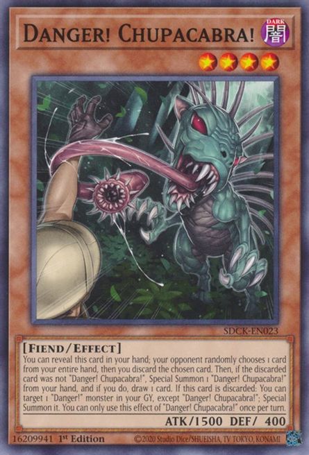 Danger! Chupacabra! - Structure Deck: The Crimson King - YuGiOh