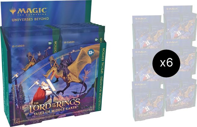 The Lord of the Rings: Tales of Middle-earth - Special Edition Collector Booster Display Case ...