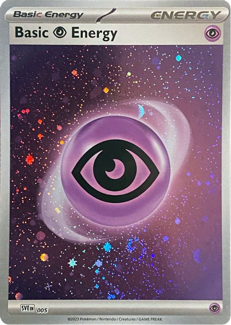 Basic Psychic Energy (Cosmos Holo) - SV01: Scarlet & Violet Base Set ...