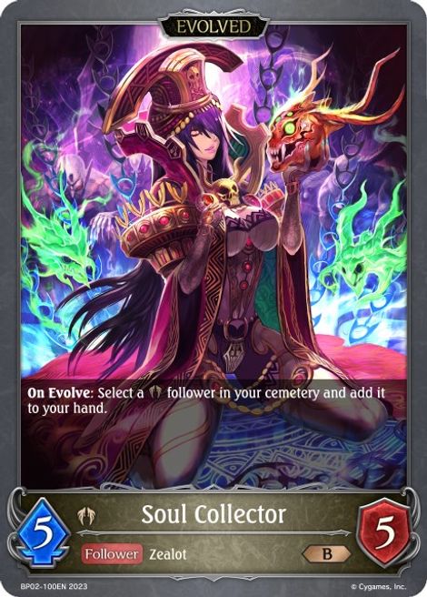 Soul Collector (Evolved) - BP02: Reign of Bahamut - Shadowverse: Evolve
