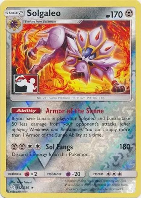 Solgaleo - League & Championship Cards - Pokemon
