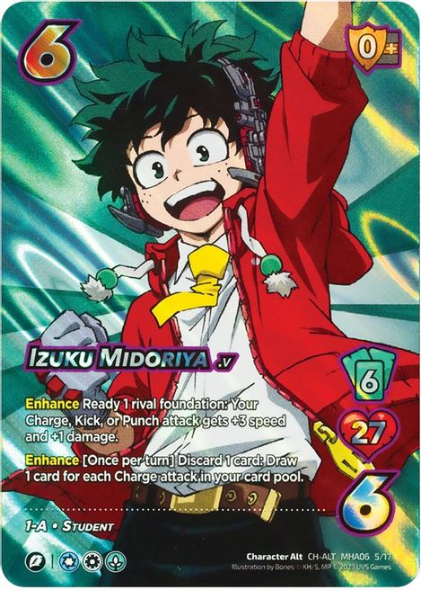 Izuku Midoriya - 5/17 - UniVersus: My Hero Academia: Jet Burn - UniVersus