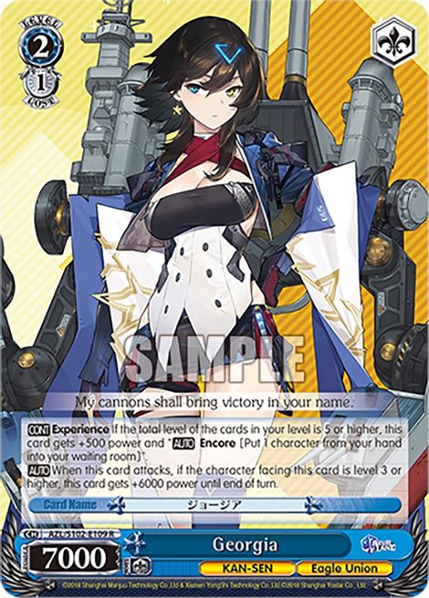 Georgia - Azur Lane - Weiss Schwarz