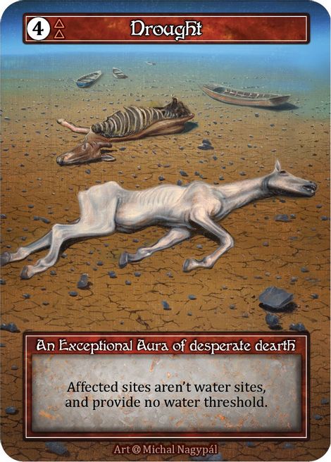 Drought (Foil) - Alpha - Sorcery: Contested Realm