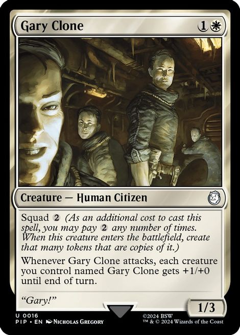 Gary Clone - Universes Beyond: Fallout - Magic: The Gathering