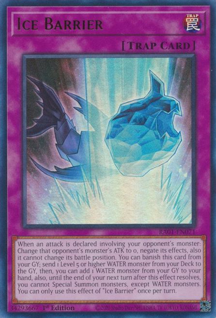 Ice Barrier (UR) - 25th Anniversary Rarity Collection - YuGiOh