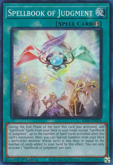 Spellbook of Judgment - 25th Anniversary Rarity Collection - YuGiOh