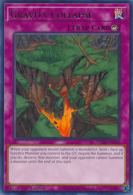 Gravity Collapse - Valiant Smashers - YuGiOh