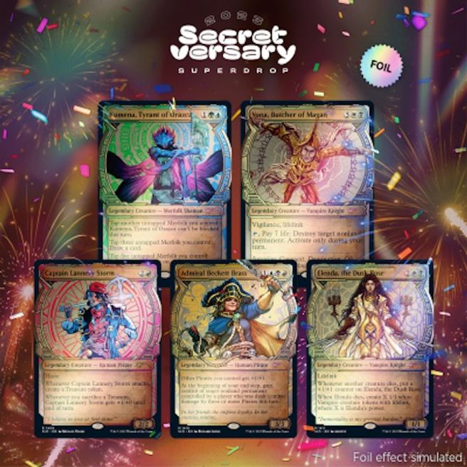 Secret Lair Drop: Showcase: The Lost Caverns of Ixalan - Rainbow Foil Edition - Secret Lair Drop ...
