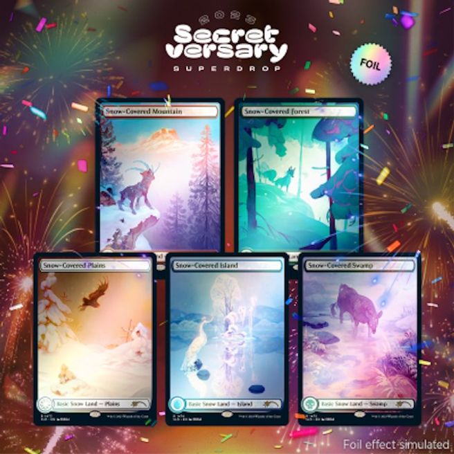 Secret Lair Drop: Paradise Frost - Rainbow Foil Edition - Secret Lair Drop Series - Magic: The ...