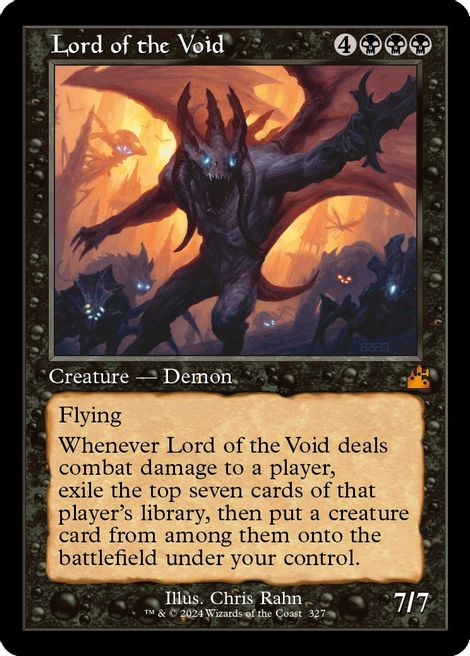 Lord of the Void (Retro Frame) - Ravnica Remastered - Magic: The Gathering