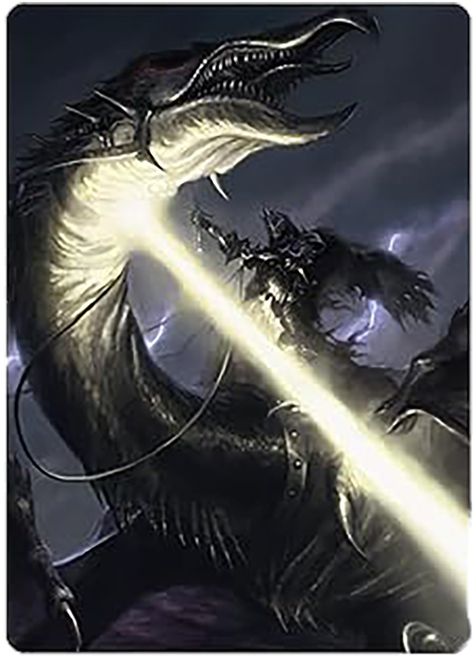 Olorin’s Searing Light Art Card - Art Series: Universes Beyond: The ...