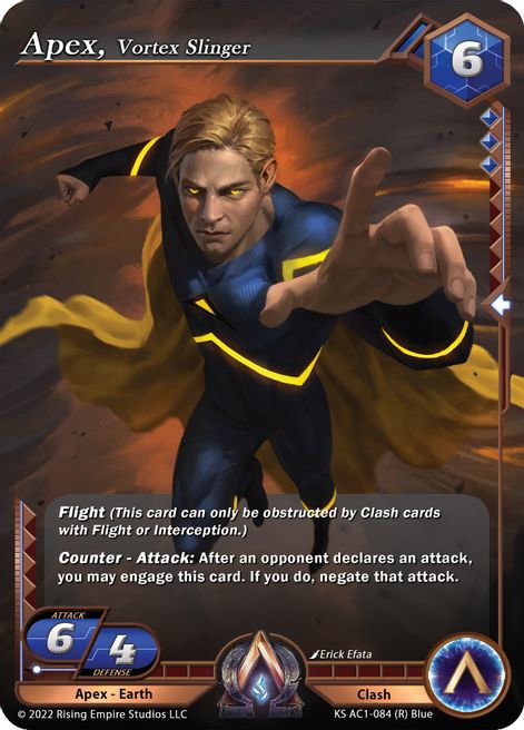 Apex, Vortex Slinger - The Awakening (Kickstarter) - Alpha Clash