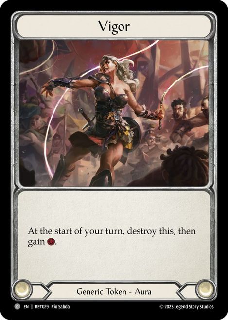 Vigor - Blitz Deck: Heavy Hitters - Betsy - Flesh and Blood TCG