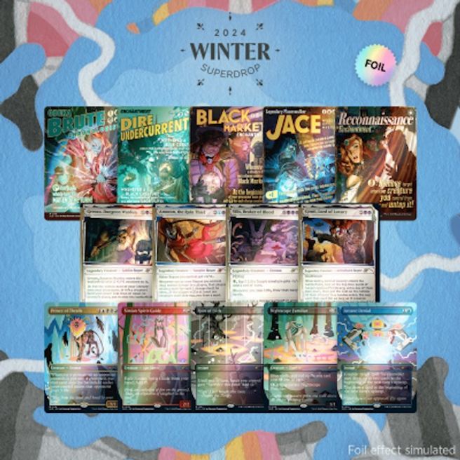Secret Lair Drop: Winter Superdrop 2024: Dark Mysteries Bundle - Foil ...